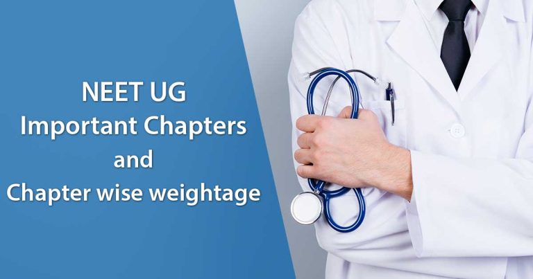 NEET Chapter wise weightage – Important Chapters for NEET - CareerOrbits